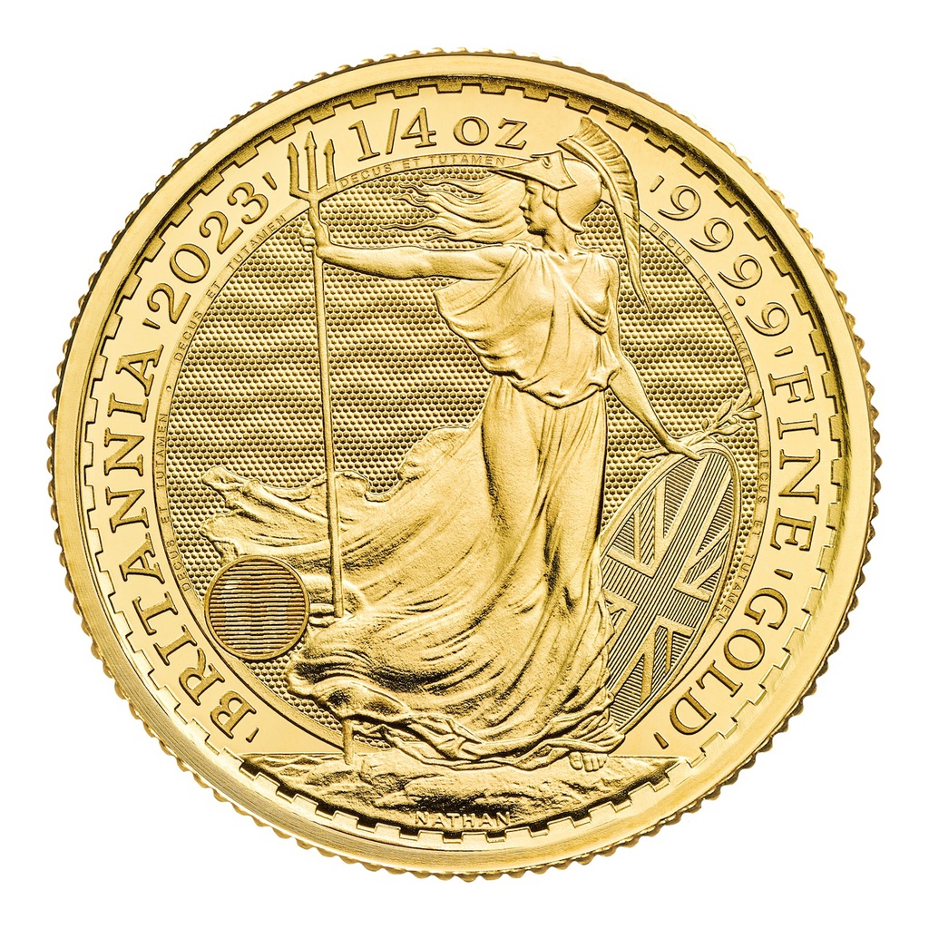 Britannia Elizabeth 1/4oz Gold Coin 2023 | CelticGold.eu
